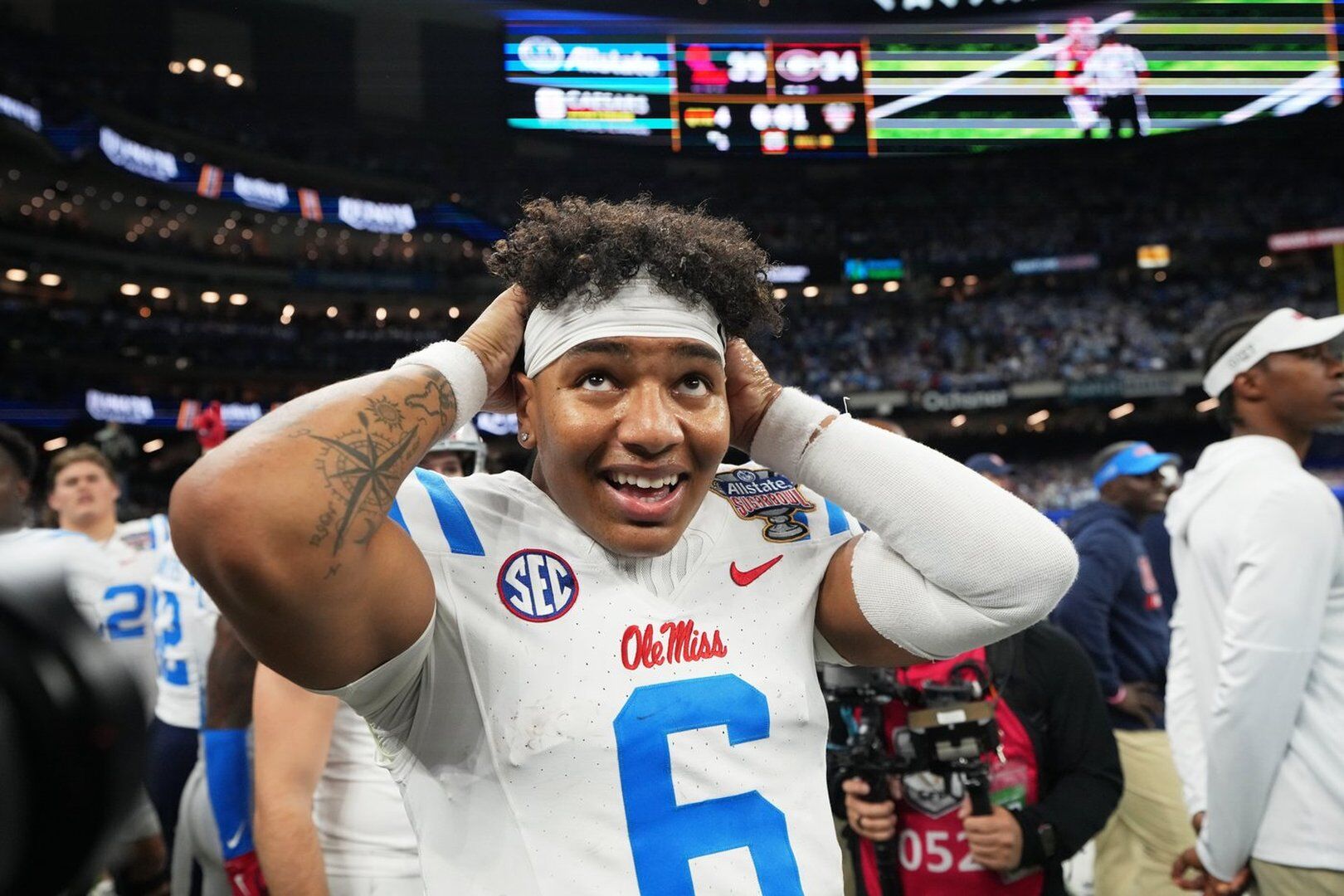 Ole Miss and breakthrough QB Chambliss advance to CFP Fiesta Bowl ...