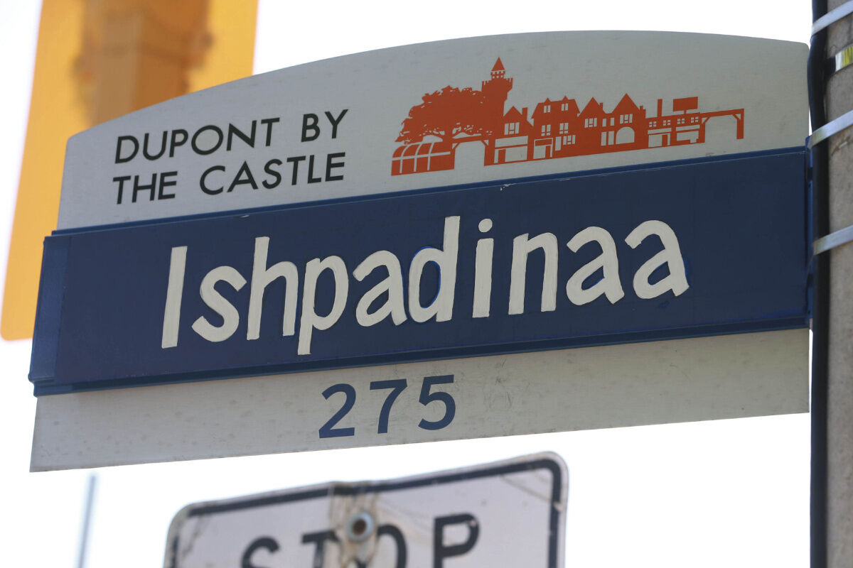 Toronto street signs a reminder of First Nations heritage