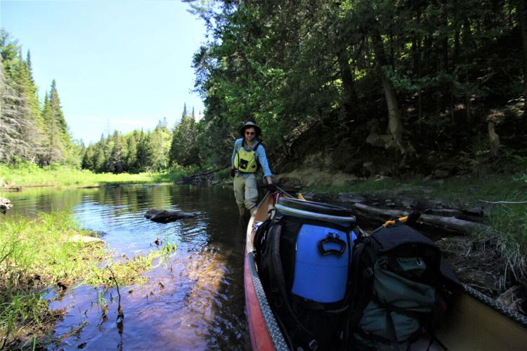 The Algonquin Provincial Park warden and me