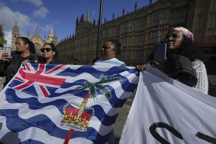 Chagos islanders displaced for a US military base protest a deal on ...
