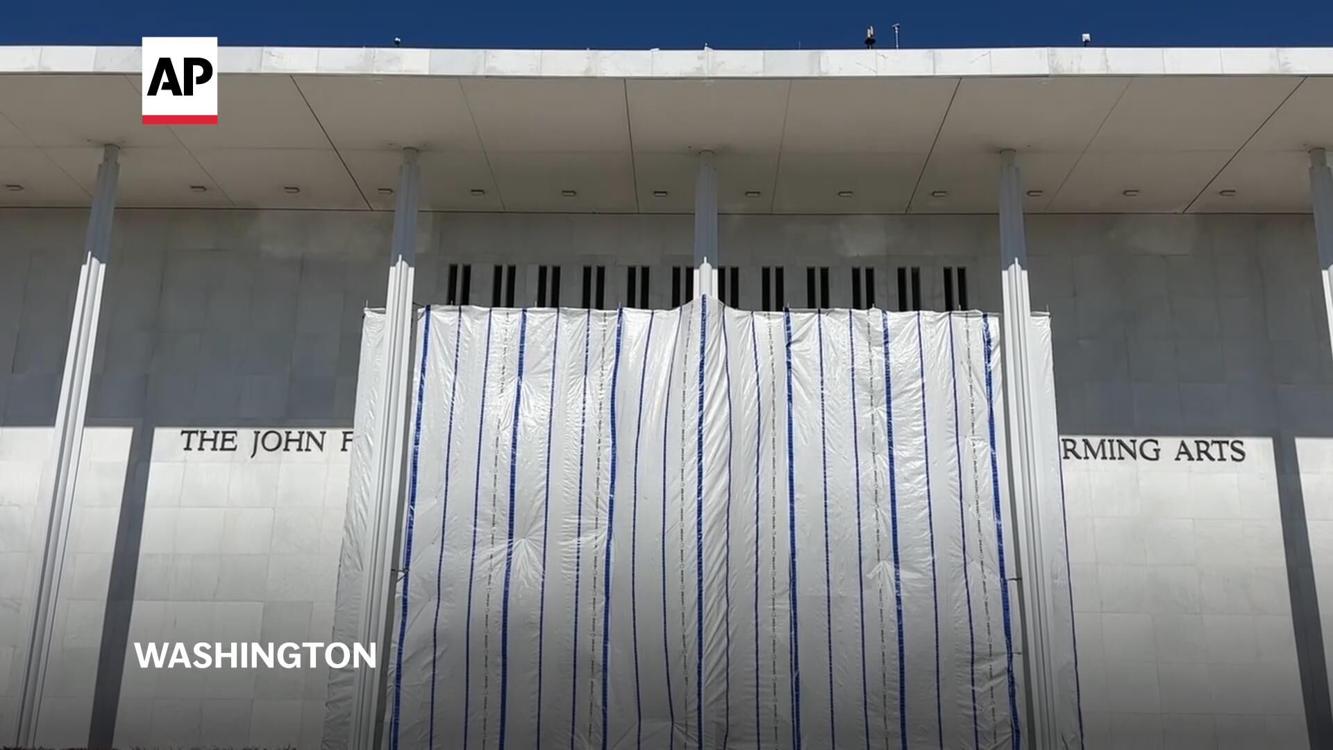 Trump's name is gone from the Kennedy Center's facade after court rulings