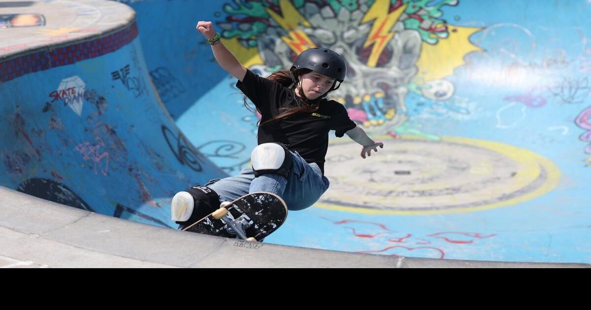 Fay De Fazio Ebert ‘wants to be a normal kid’ at Paris Olympics