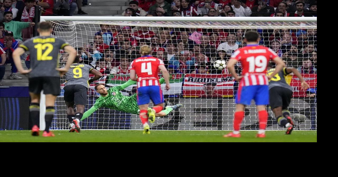 Atletico struggles to understand penalty call after losing to Lille in ...
