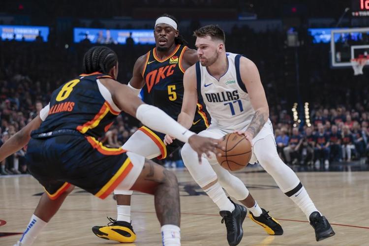 Doncic posts 31-point triple-double as Mavericks top Thunder to take 3-2 series lead