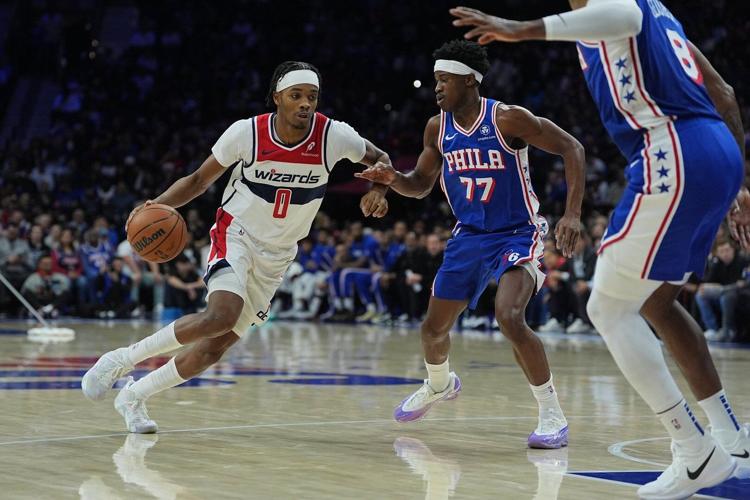 Embiid and George power the 76ers to a 131-110 win over the Wizards
