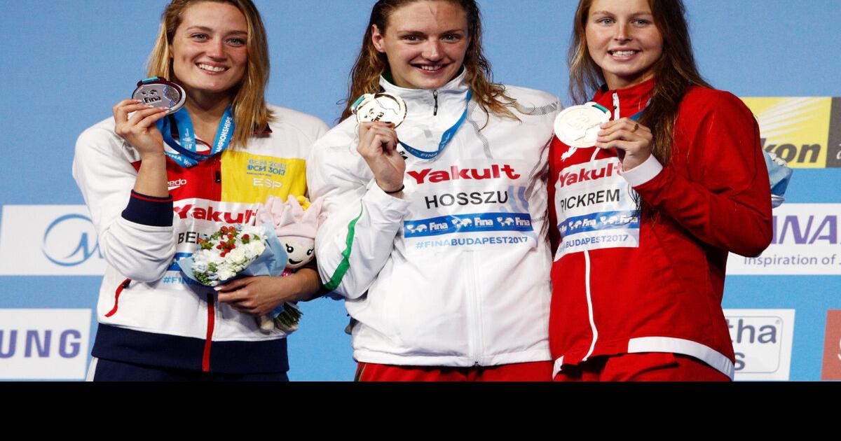 Canadian swimmer Sydney Pickrem picks up bronze medal at world ...