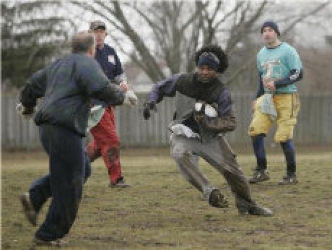 Tackle football in the snow? Snow Bowl tradition going on for 30 years