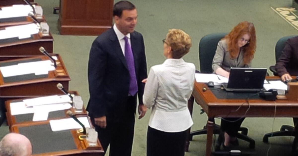 Tim Hudak returns to legislature for first time since election