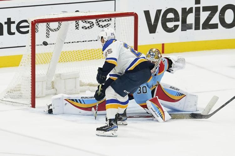 Jordan Kyrou scores in OT, Blues rally to beat Panthers 5-4
