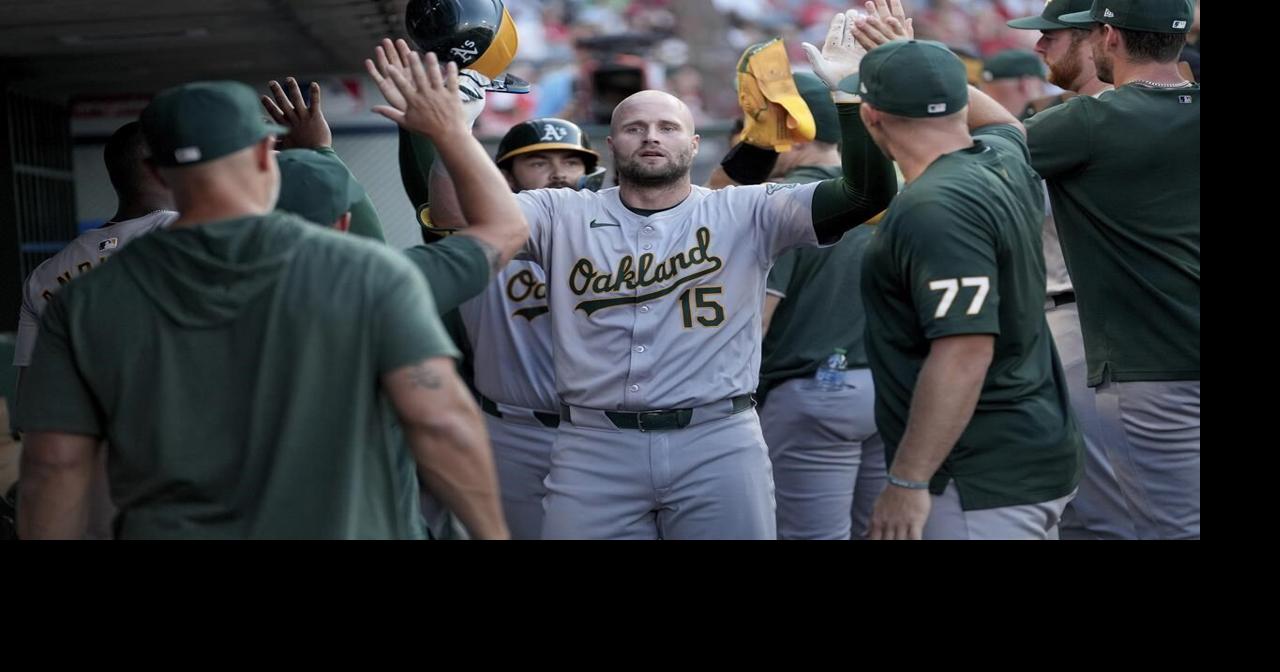 Rooker hits 10th homer in July, Athletics secure winning month with 5-4 ...
