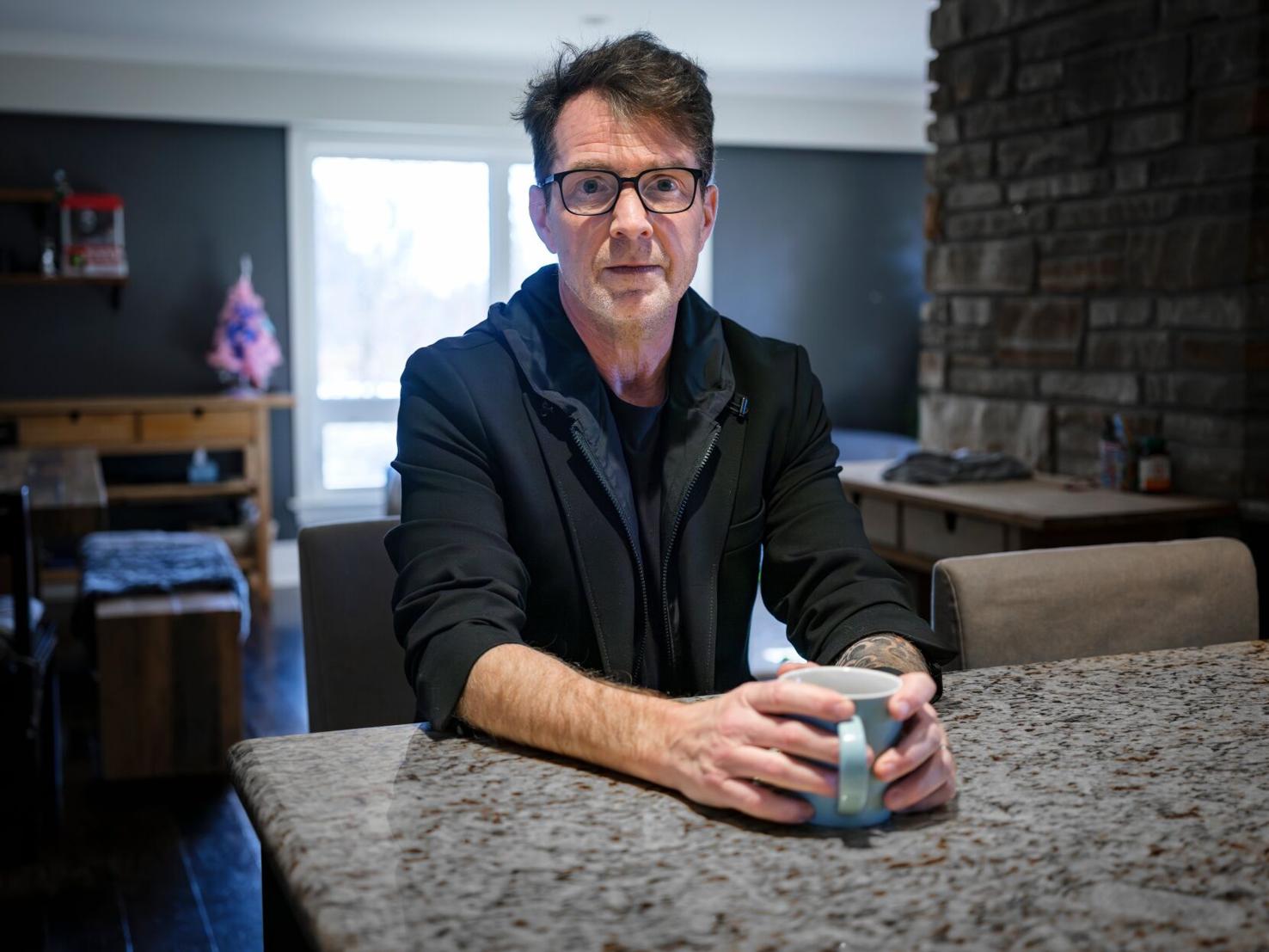 Jeff Marek is back in hockey, the sport that saved his life