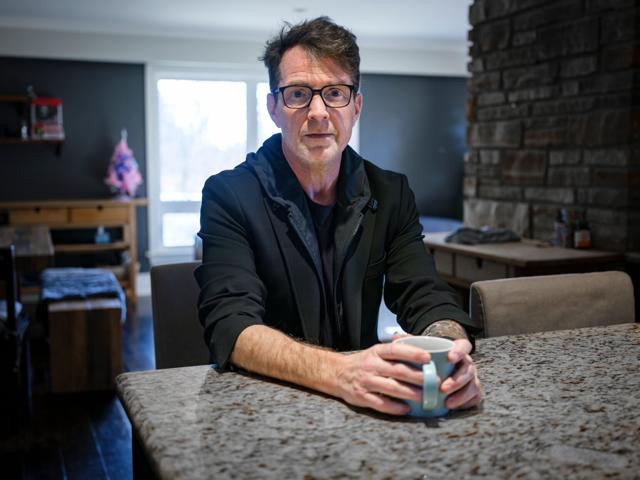 Jeff Marek is back in hockey, the sport that saved his life