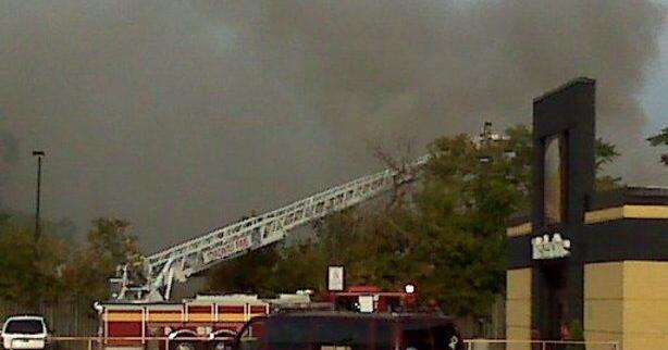 Scrap fire gets shrugs from locals