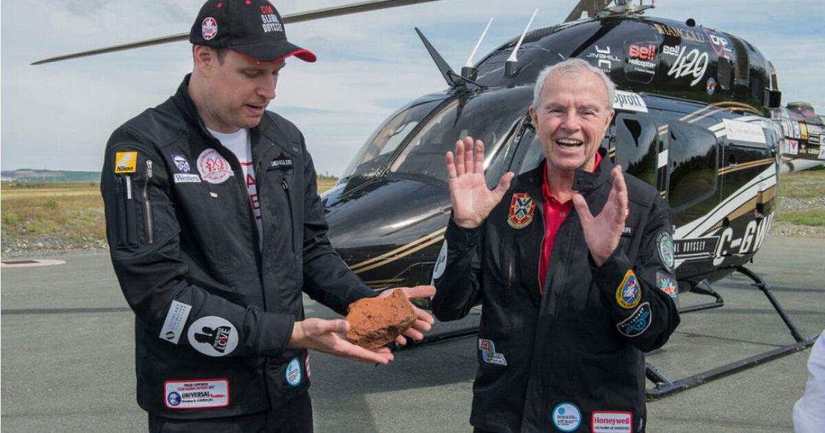Helicopter father-son team completes circumnavigation of Earth