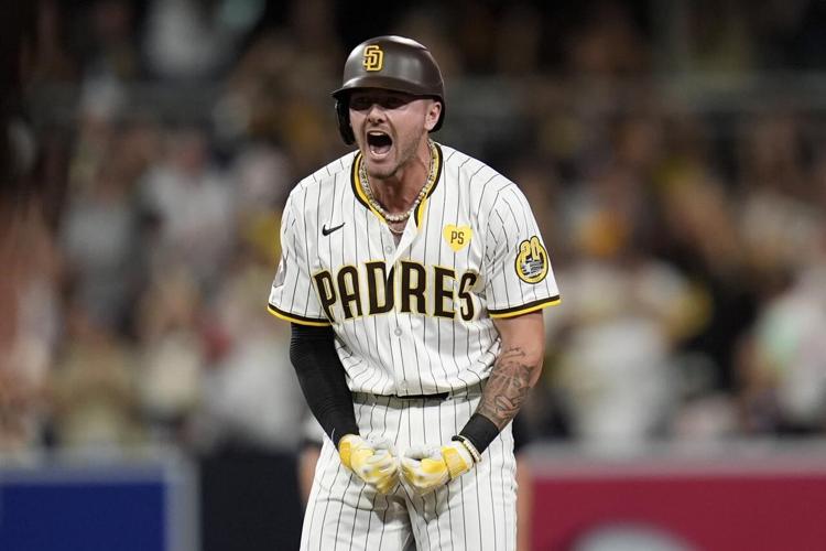 Merrill hits a 3-run double as the Padres beat the Twins 5-3