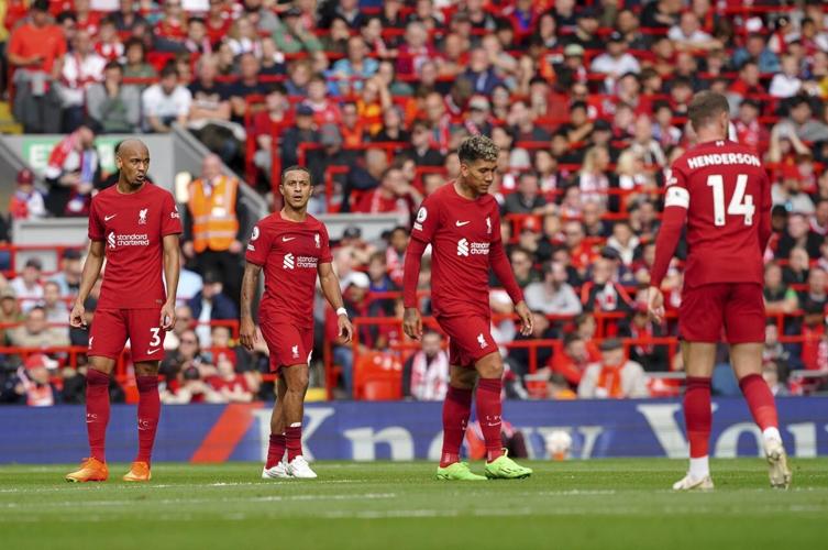 Trossard hat trick helps Brighton draw at Liverpool 3-3
