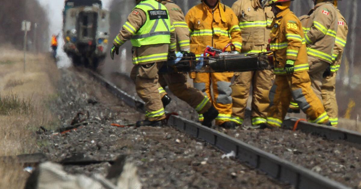 Two dead after Via train hits car at rail crossing near Chatham