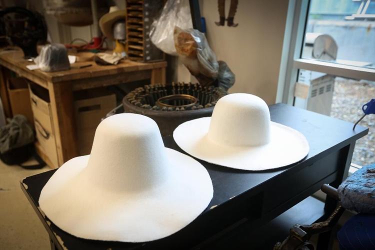 A tradition takes shape: How the classic Stampede white hat is made