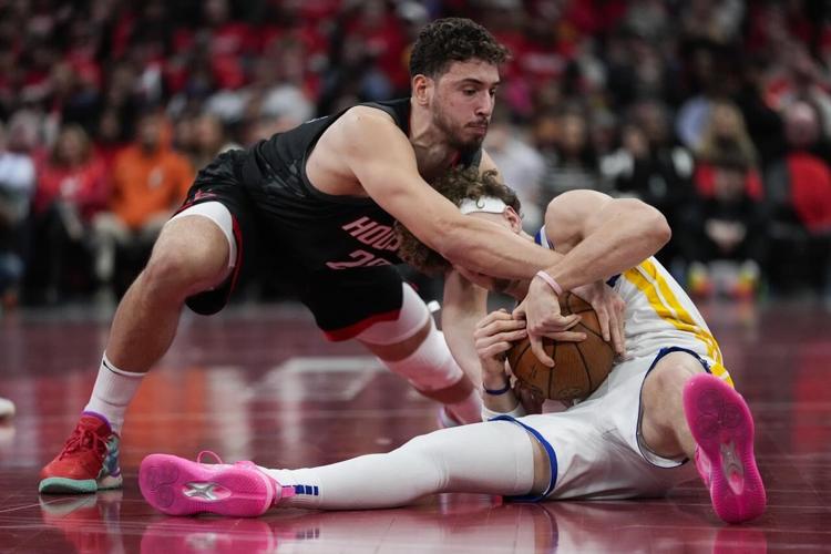 Green makes late free throws, Rockets beat Warriors 91-90 to reach NBA ...