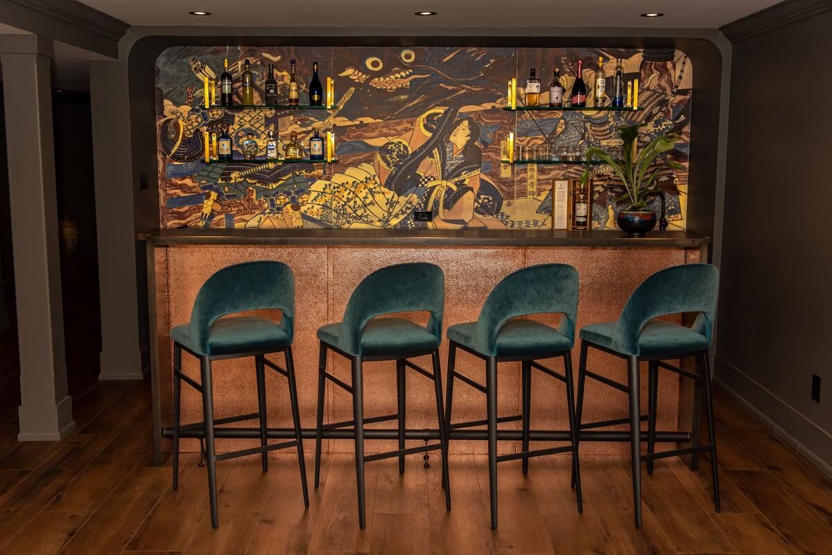 Raising a glass to the popular and enduring home bar