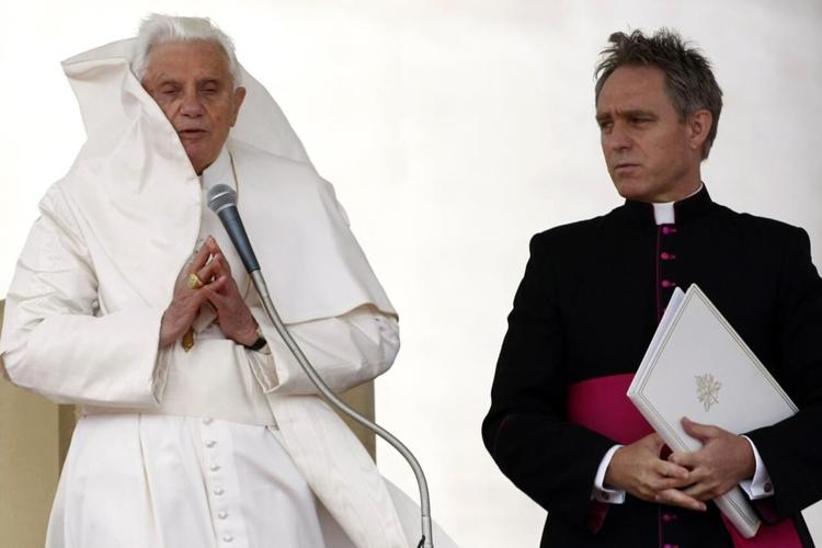 Pope meets with Benedict’s aide amid revelations in new book
