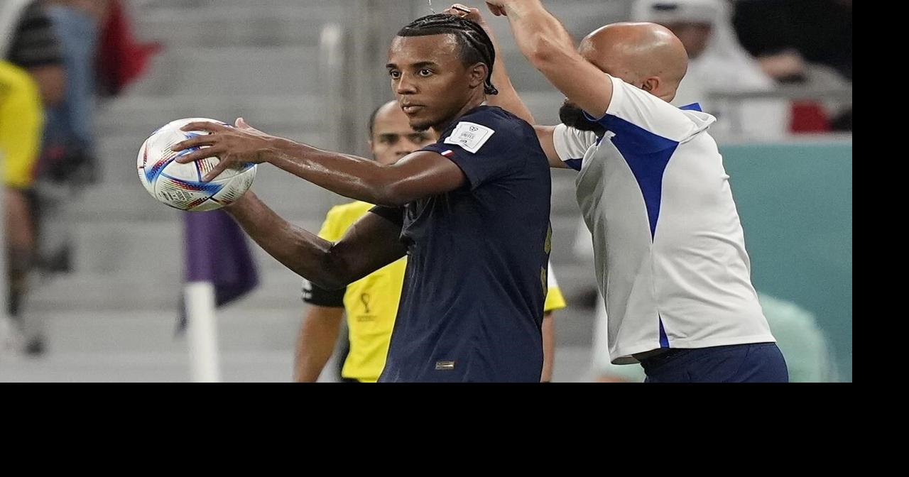 Kounde forced to remove gold chains during World Cup match