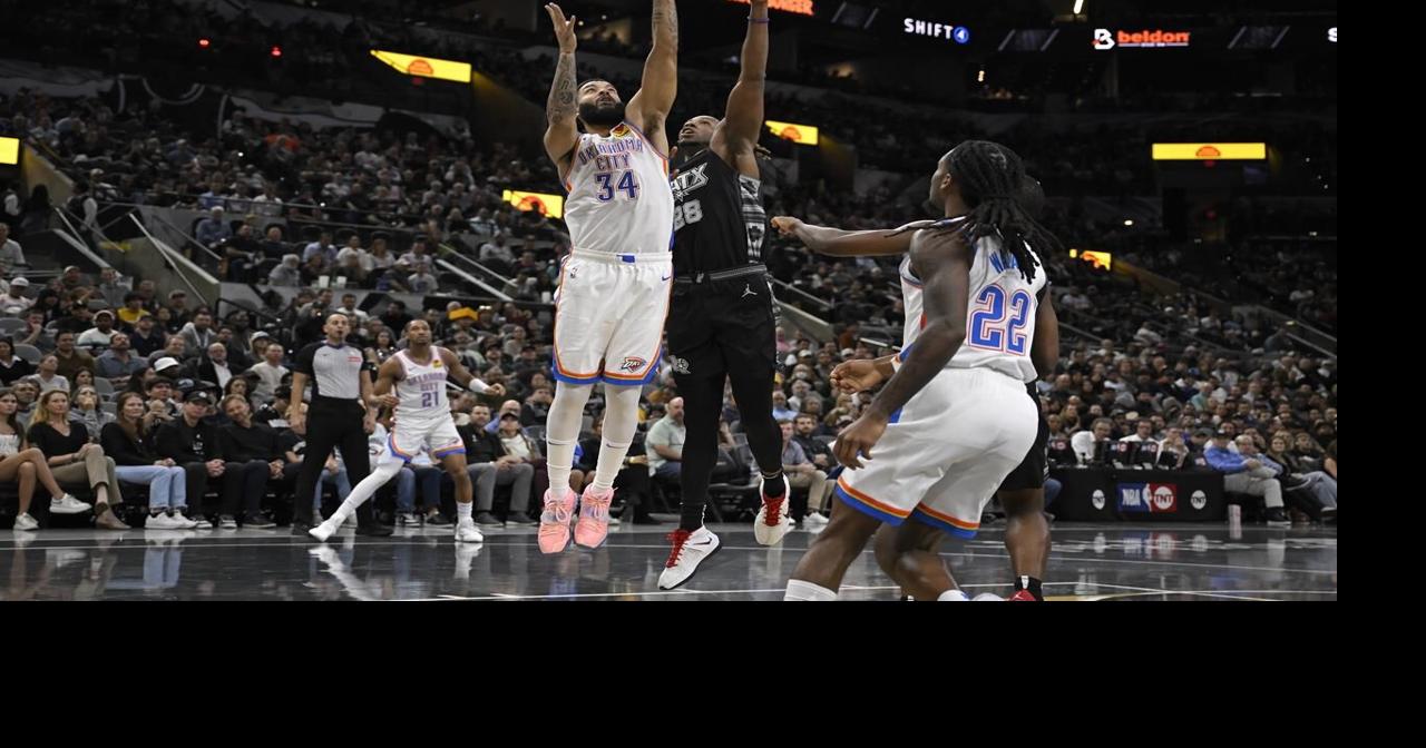 Johnson, Barnes help Spurs fend off hard-charging Thunder for first NBA ...