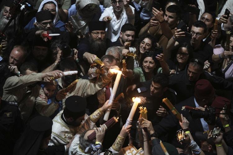 What's behind the visually stunning 'Holy Fire' ceremony in Jerusalem?