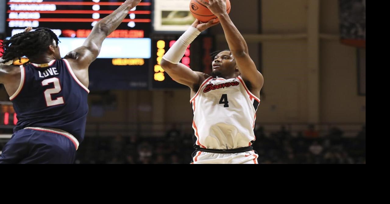 Jordan Pope hits 3-pointer at buzzer, Oregon State beats No. 9 Arizona ...