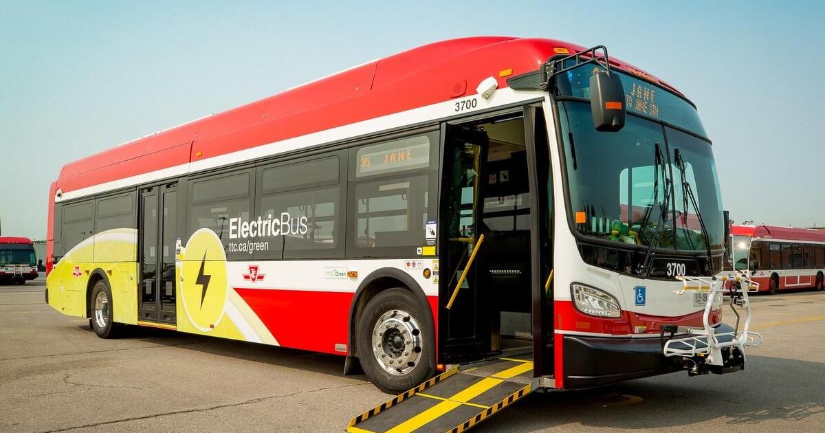 TTC’s first all-electric bus goes into service on 35 Jane route