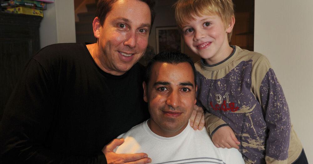 A rescuer's dilemma: Hang on to son or save drowning couple