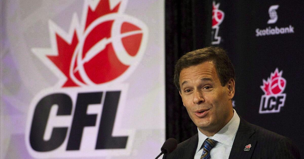 CFL commissioner Mark Cohon tackles whole different racket