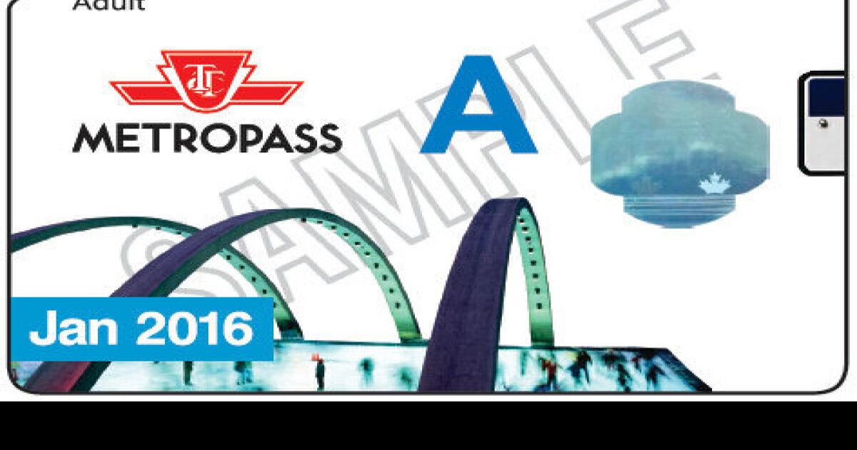 TTC Metropass look different? It's part of a collectible year-long puzzle