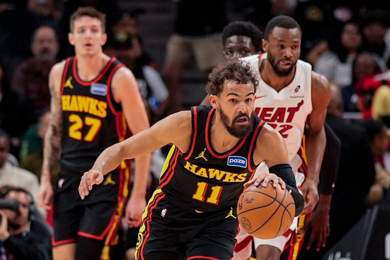 Norman Powell's 25 points lead Heat to 126-111 win over struggling Hawks