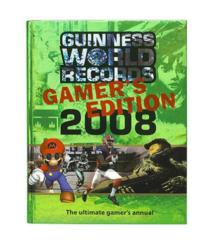 New book Guinness World Records: Gamer's Edition 2008 will please gamers