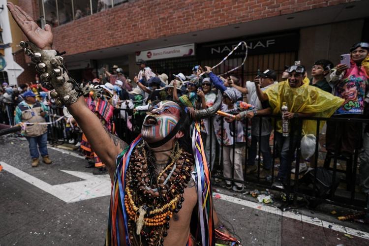 Photos show Carnival celebrations in the Colombian city of Pasto