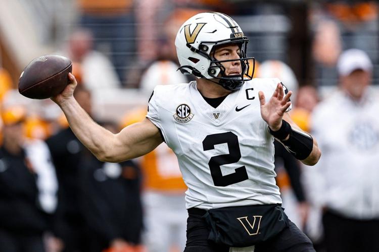 AP Player of the Week: Vandy's Diego Pavia wins award 2nd time in 4 ...