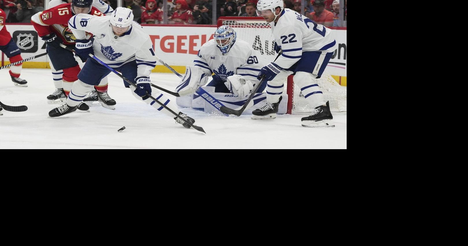 Auston Matthews breaks through, Maple Leafs beat Panthers 2-0 to force ...