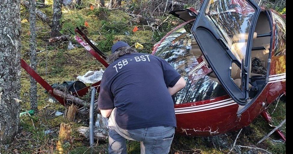 Transportation Safety Board removes helicopter from Newfoundland crash site