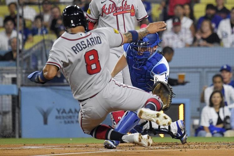 Acuña homers again and steals another base, Fried stifles Dodgers as Braves win 5th in a row, 6-3