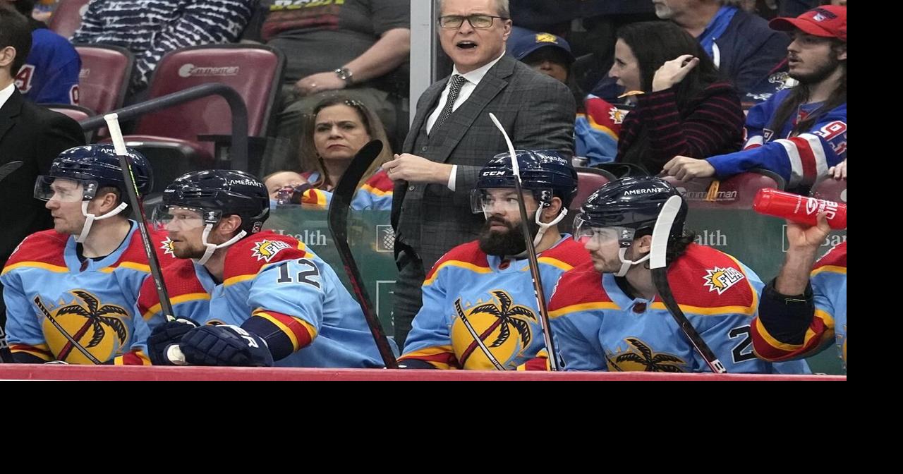 Panthers coach Maurice fined for complaining about refs after loss to Leafs