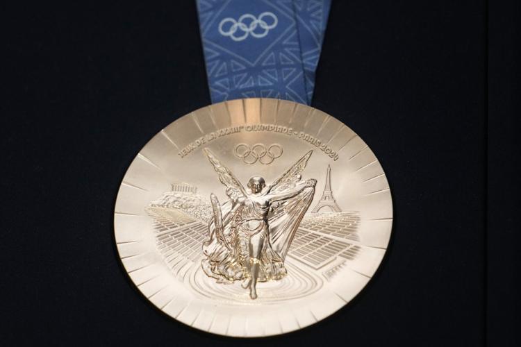 The Paris Olympics medals are made with pieces of the Eiffel Tower