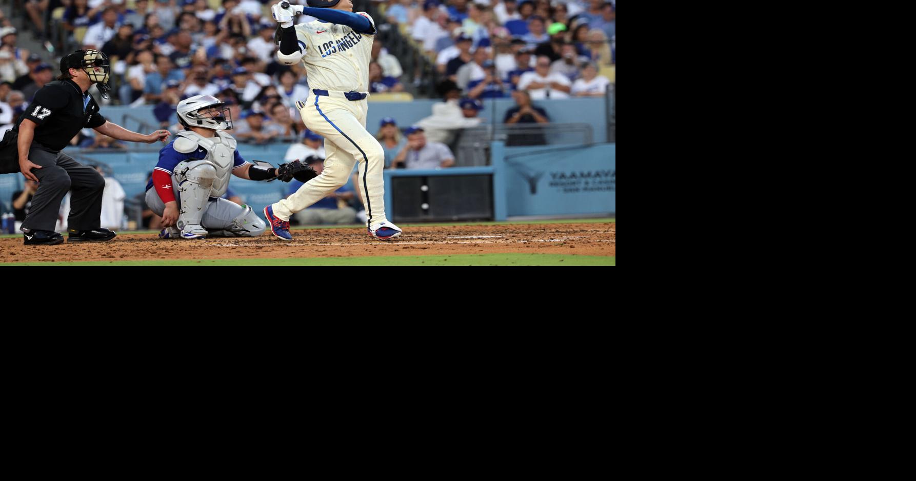 Blue Jays vs. Dodgers: Series lost in L.A., Ohtani hits 40