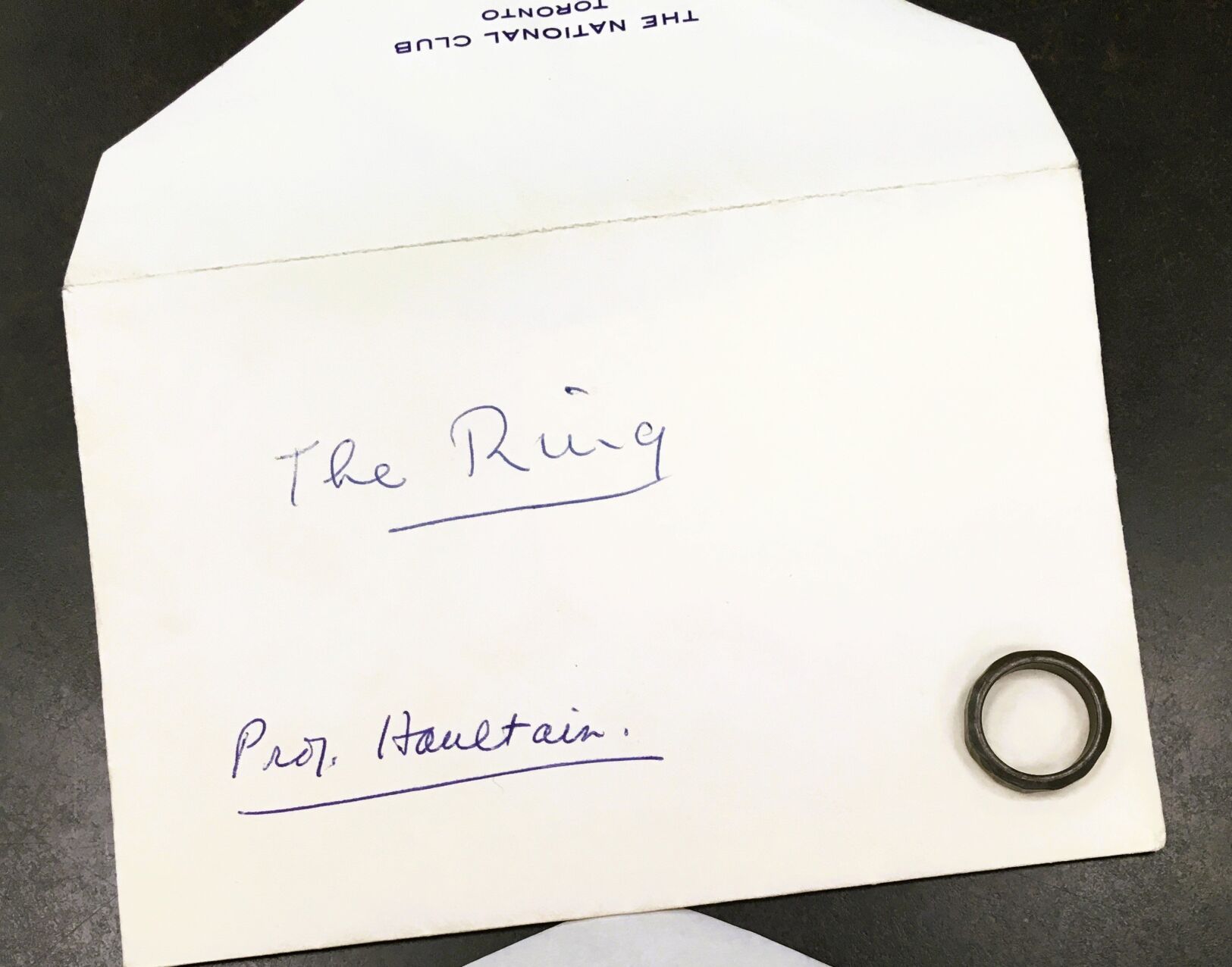 Engineering ring a Canadian tradition forged from tragedy