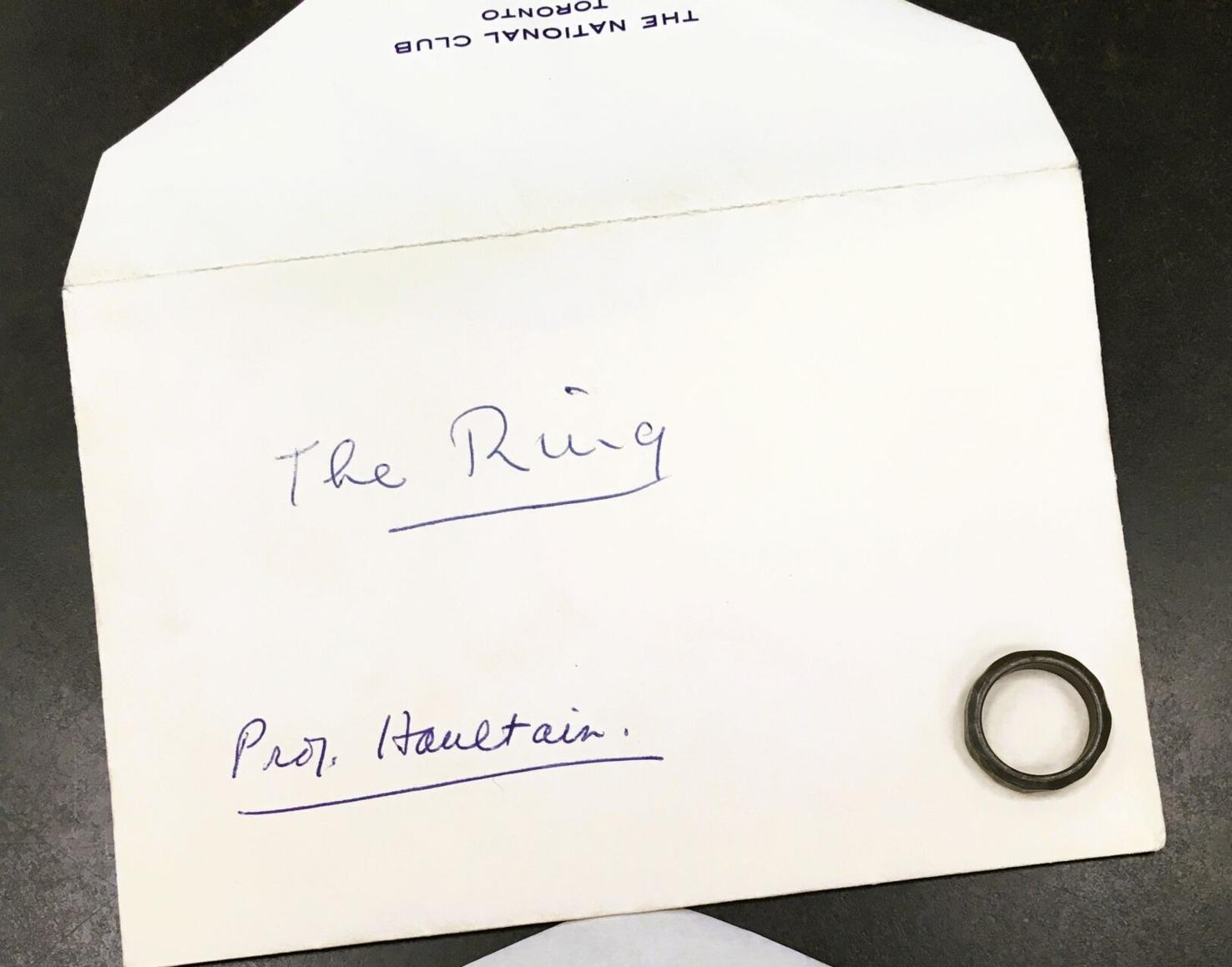 Engineering ring a Canadian tradition forged from tragedy
