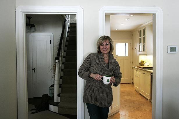 `I brought the light back in'