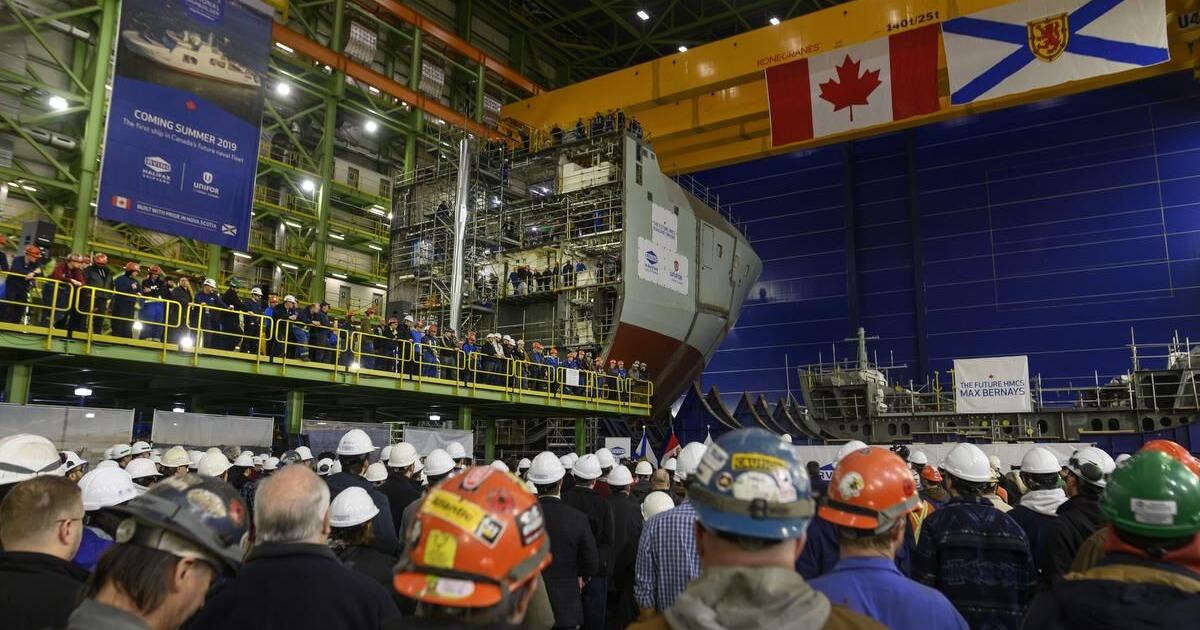 Halifax Irving Shipbuilding workers applaud $60B design contract ...