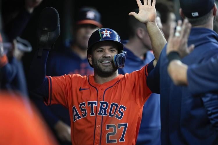Framber Valdez pitches 7 strong innings and Astros use a late 4-run rally to beat Tigers 5-2