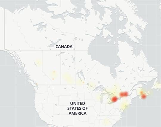 Bell internet outage affecting hundreds of thousands in Canada