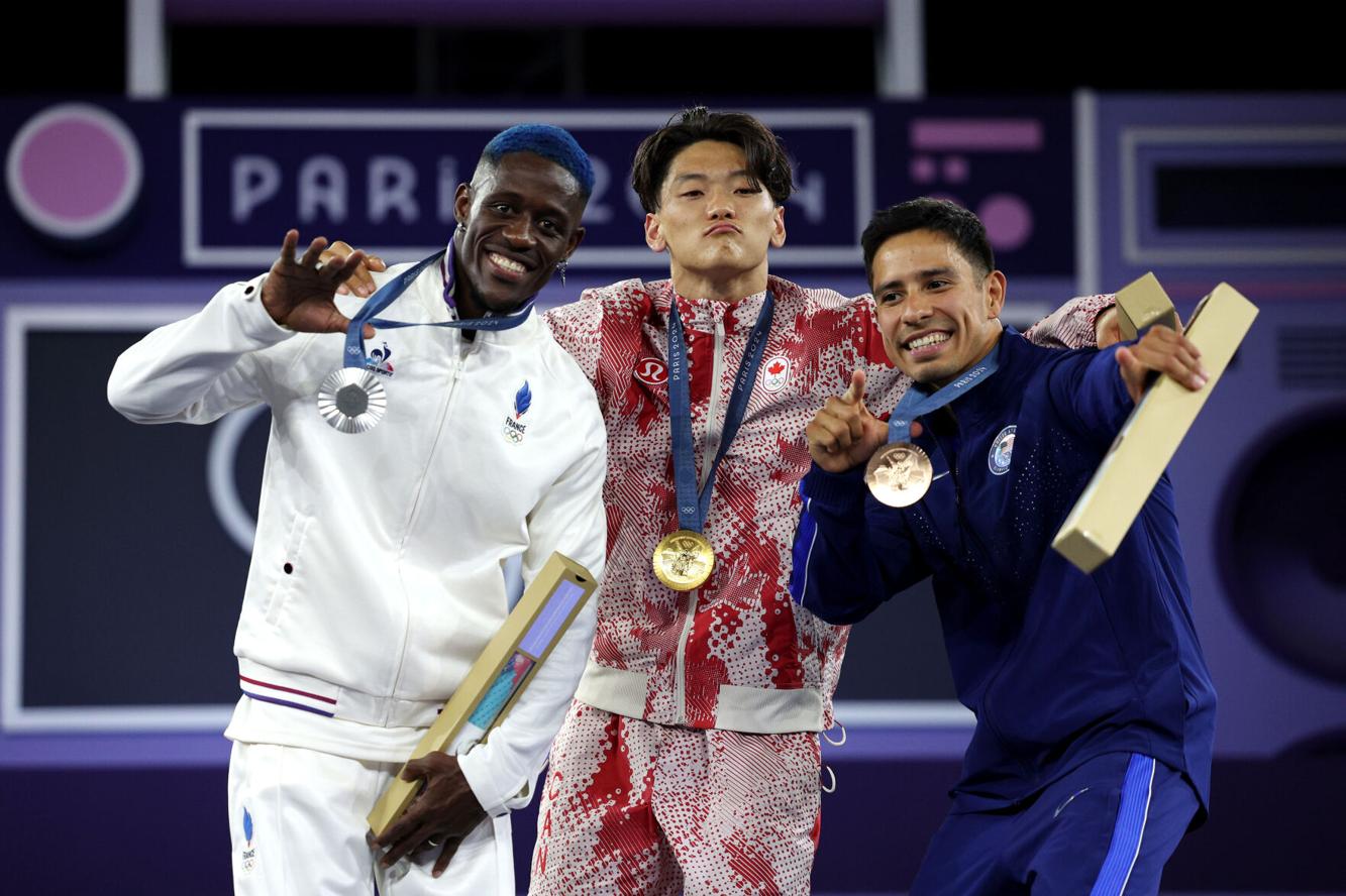 Canadian Phil Wizard is the first Olympic breaking champion